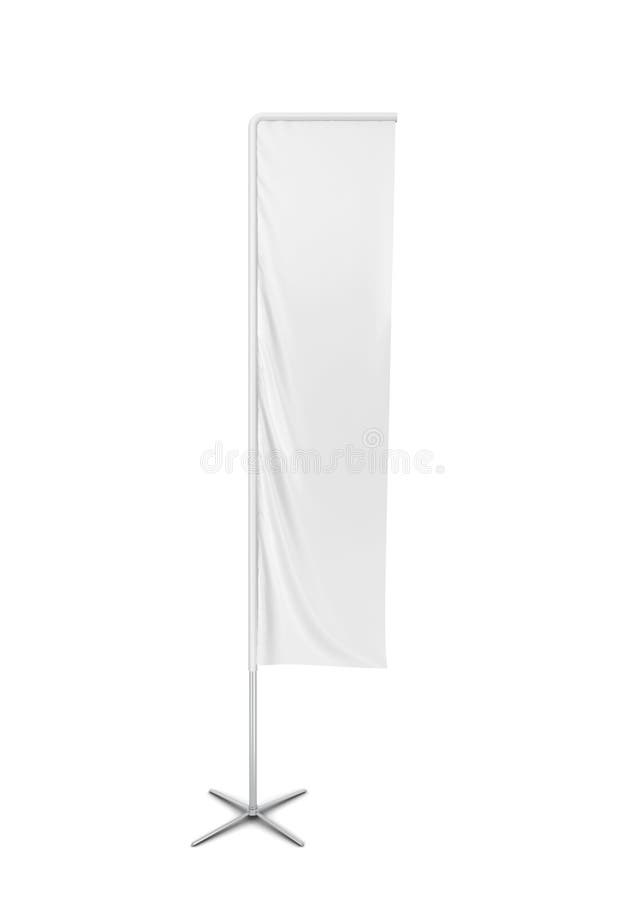 Blank Rectangle Flag Banner Stock Illustration - Illustration of sign ...
