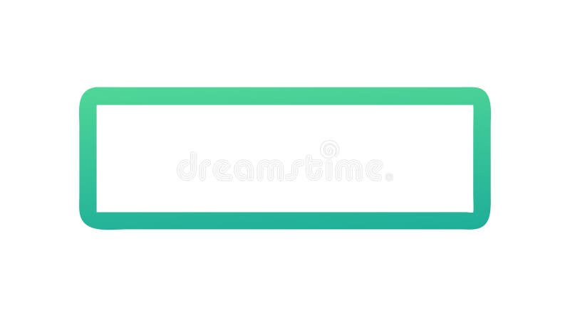 Blank Rectangle Outline Icon Vector Graphic, Placeholder Shape Design ...
