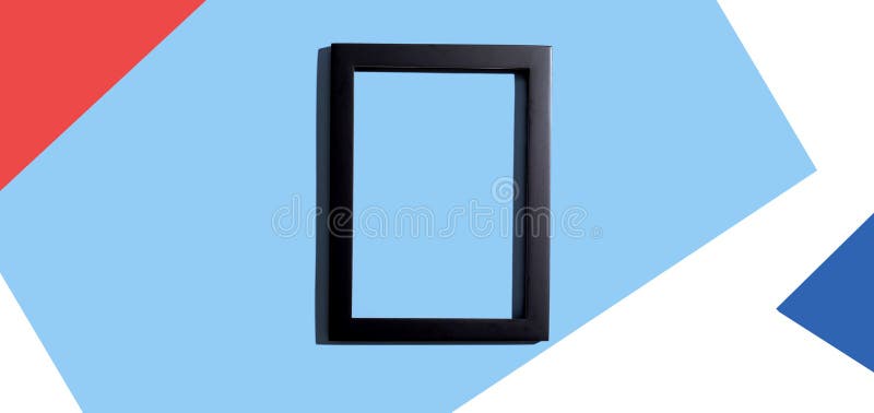 Blank Rectangle Picture Frame Stock Photo - Image of concept, border ...