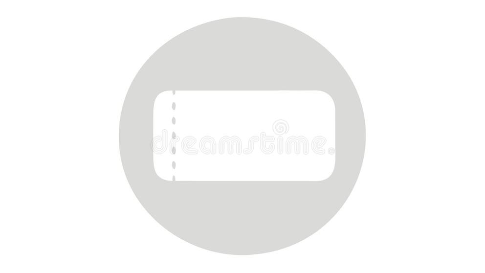 Blank Rectangular Label Tag Icon Graphic Illustration , Vector Design ...