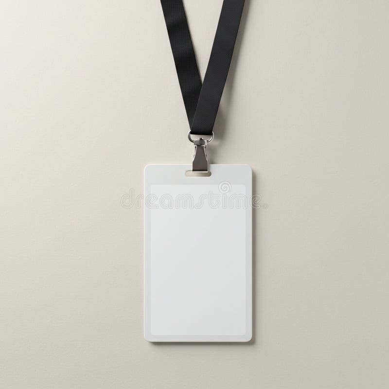 Blank Black Framed Id Badge Stock Illustrations – 1 Blank Black Framed ...