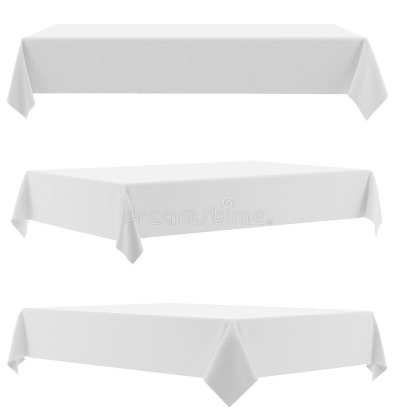 Rectangular Tablecloth Collection Stock Illustration - Illustration of ...