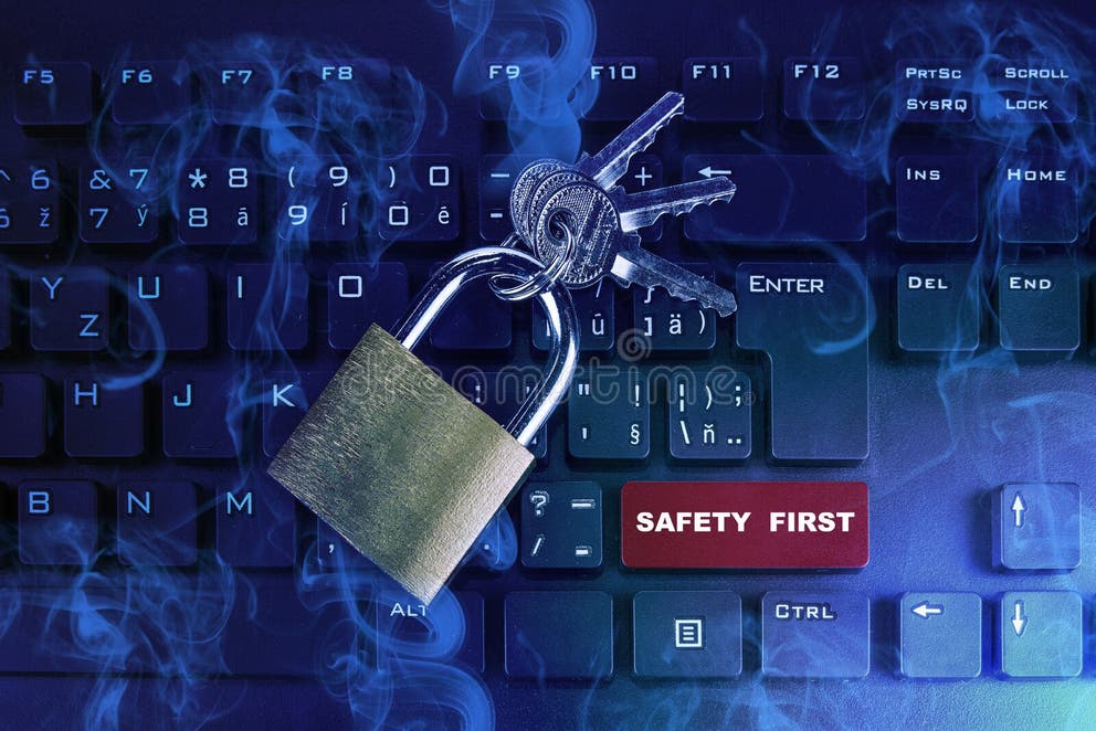 Blank Enter and Shift Keys on Computer Keyboard Stock Image - Image of ...