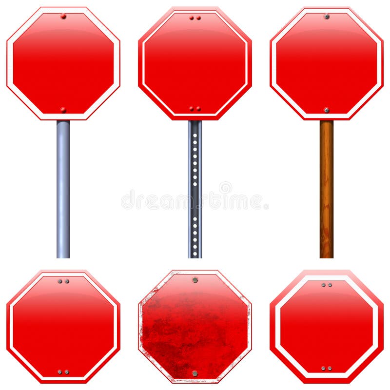 Blank Road Sign Red Stock Illustrations – 6,379 Blank Road Sign Red ...