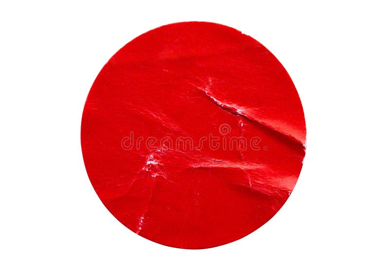 329 Red Circle Paper Sticker Stock Photos - Free & Royalty-Free Stock ...