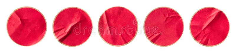 318 Red Circle Paper Sticker Photos - Free & Royalty-Free Stock Photos ...