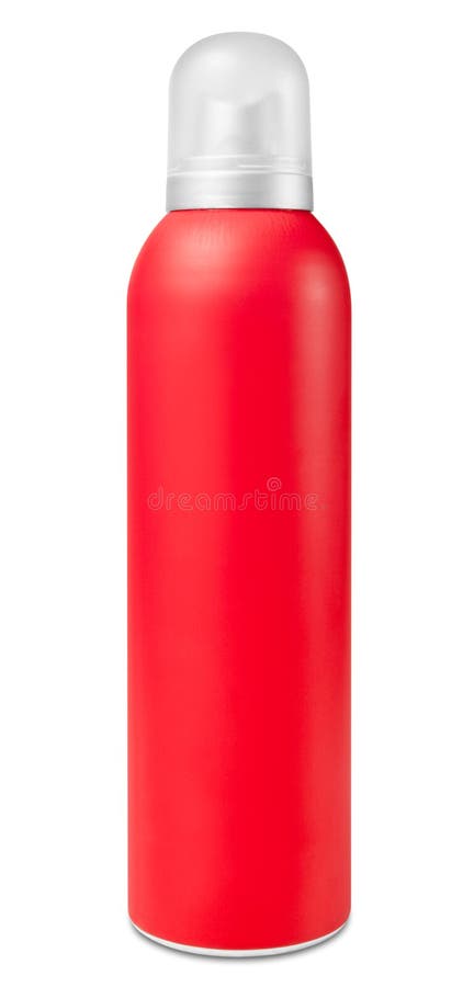 Blank red spray can stock image. Image of blank, bottle - 18268635