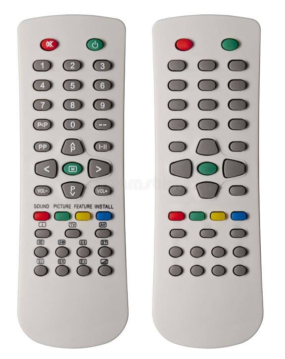 Isolated Remote Controller stock image. Image of movie - 18363707