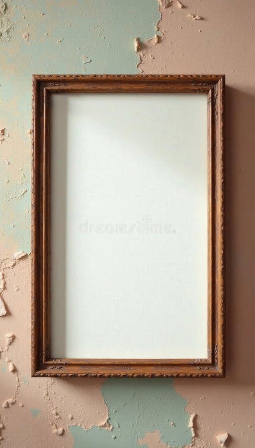 Blank Retro Instant Camera Frame, Ready for Image , Brown, Clipping ...