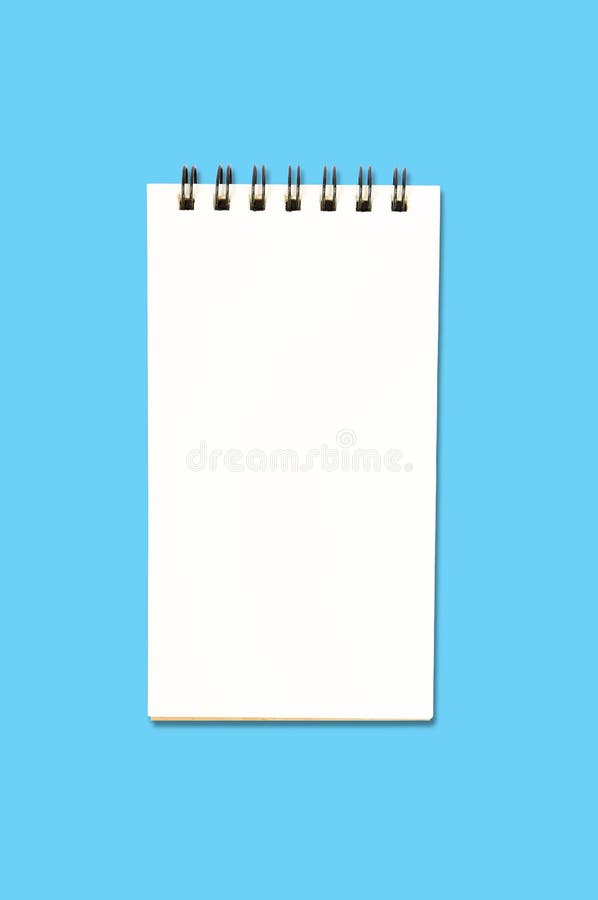 Blank Ring Binder Notepad stock image. Image of office - 44706525