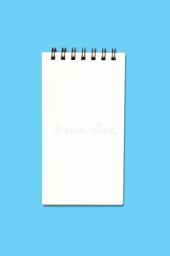 Blank Ring Binder Notepad stock image. Image of office - 44706525