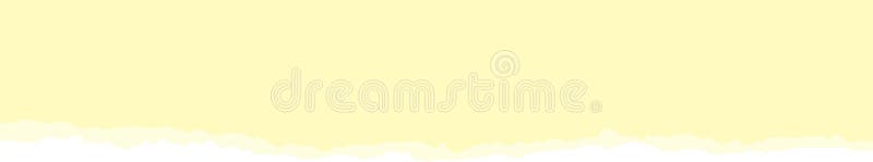 Blank Ripped Paper Border. Realistic Yellow Mockup Stock Vector ...
