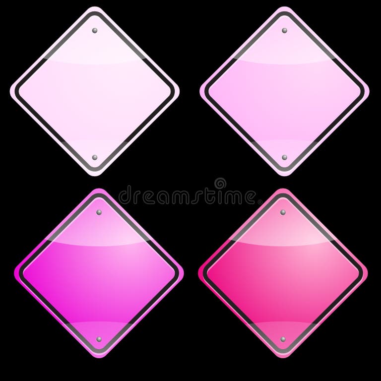 Pink Warning Sign Stock Illustrations – 5,681 Pink Warning Sign Stock ...