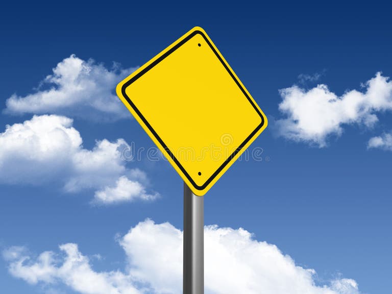 Blank Yield Sign Stock Illustrations – 241 Blank Yield Sign Stock ...