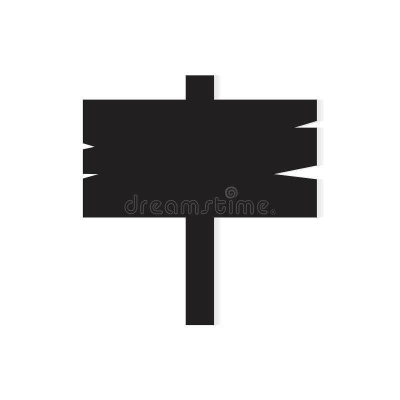 Blank road sign post icon stock vector. Illustration of website - 145005693