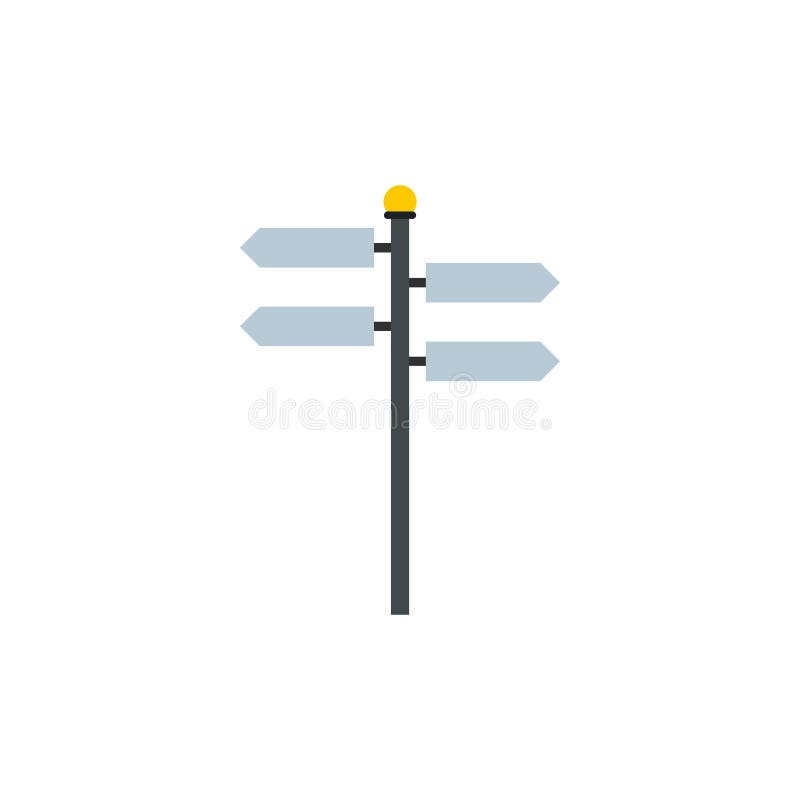 Split Arrow Road Signs Stock Illustrations – 73 Split Arrow Road Signs ...