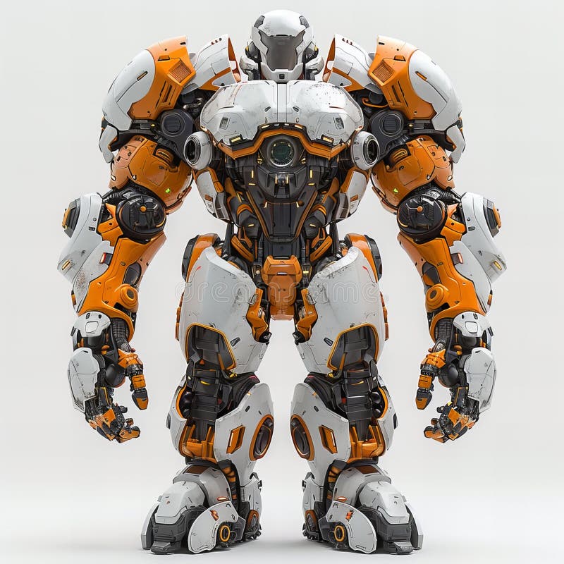 Blank Robot, Style Isolated on White Background , High Resolution, High ...