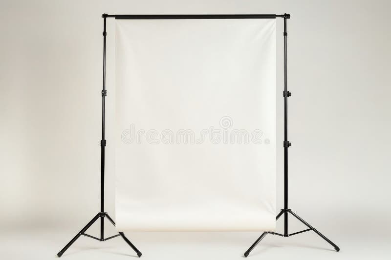 A Blank Roll-up Banner Stand Isolated on a White Background, Perfect ...