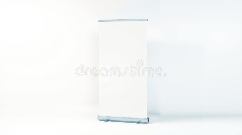 Blank Roll Up Standee Mockup with Sleek Design, Perfect for Showcasing ...