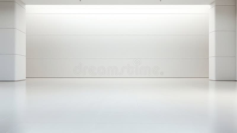 Blank Room Empty Background Stock Illustration - Illustration of room ...