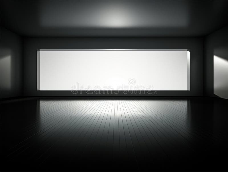 Blank room template design stock illustration. Illustration of design ...