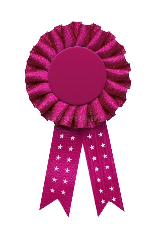 Blank rosette stock image. Image of pride, achievement - 76782959