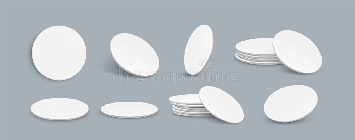 Round Drink Coaster Stock Illustrations – 1,035 Round Drink Coaster ...