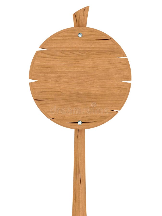 Round Wooden Shield - Isolated on Stock Vector - Illustration of knight ...