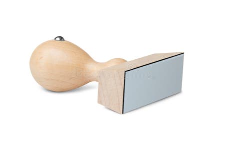 Blank rubber stamp stock image. Image of bureaucracy - 30312793