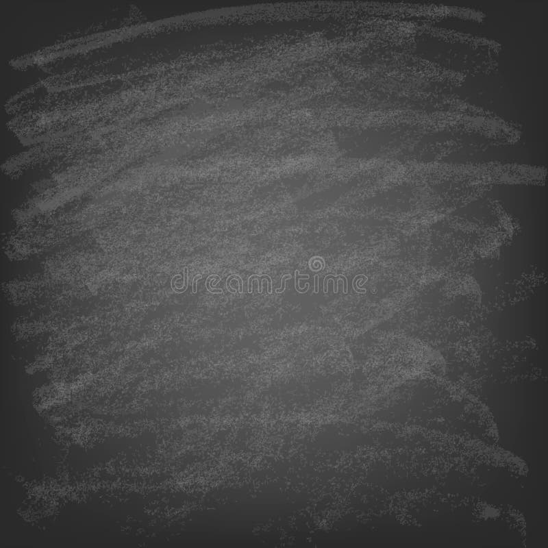 Empty Old School Chalk Board. Vector Illustration. Stock Vector ...