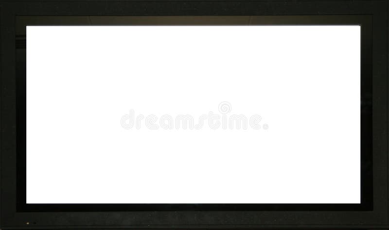 Blank screen stock image. Image of equipment, definition - 3873839