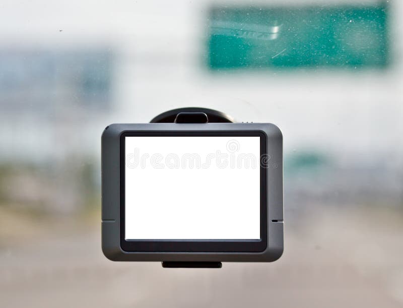 GPS navigator stock image. Image of positioning, driving - 3986473
