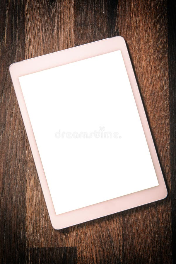 Blank screen tablet stock image. Image of copy, internet - 62985331