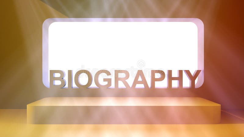 Biography word cloud stock vector. Illustration of publicity - 246911081