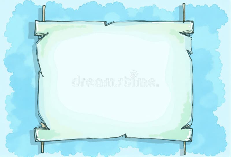 Blank Scroll Background