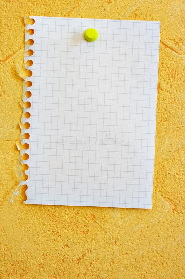 Blank sheet stock photo. Image of noticeboard, copy, quadrangle - 2682072