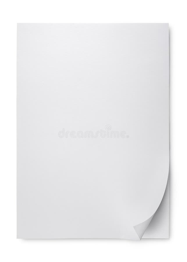 Blank sheet of paper stock photo. Image of paper, empty - 70233016