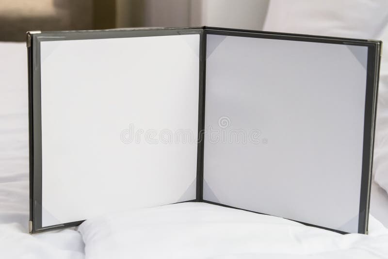 Blank Sheets in Hotel Room stock image. Image of motel - 33045739