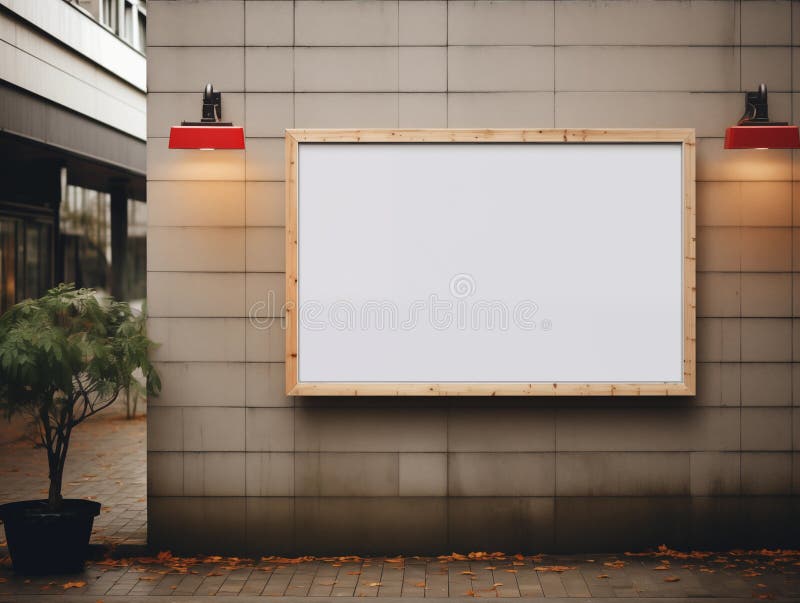 Blank shop sign logo board stock illustration. Illustration of logo ...