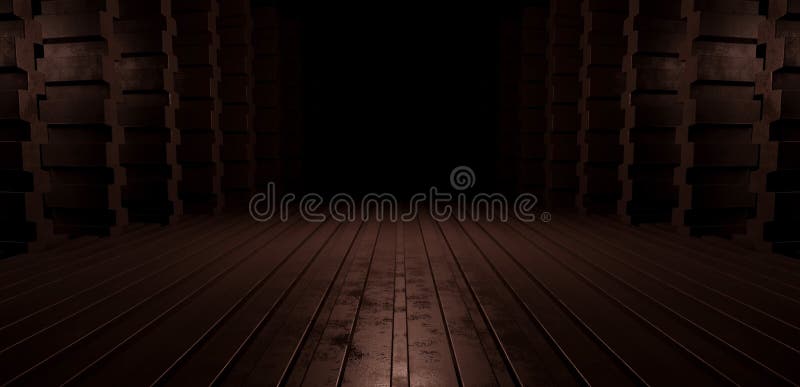 Blank Showroom Studio Room Interior Quiet Grey Banner Background for ...