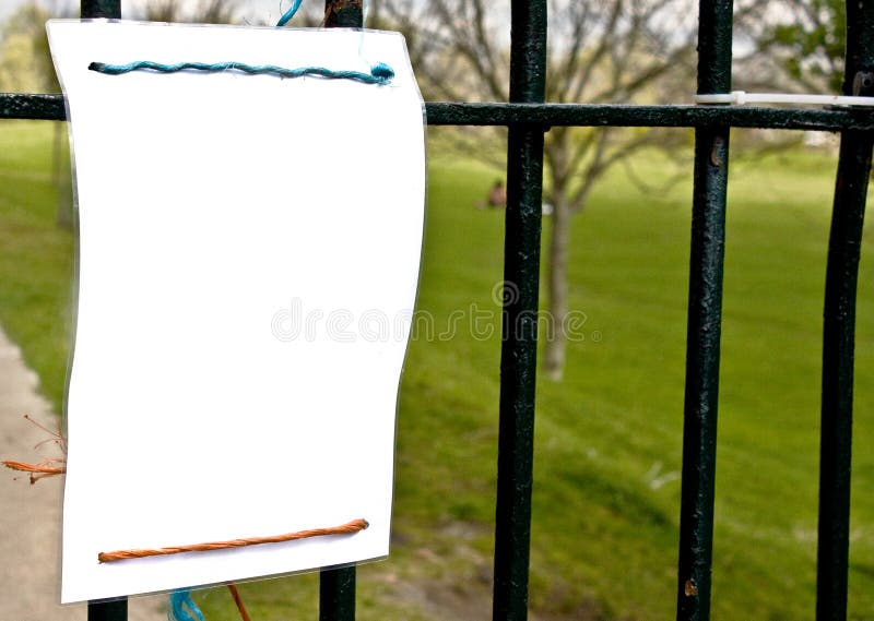 Blank sign. stock photo. Image of business, design, pathway - 13108566
