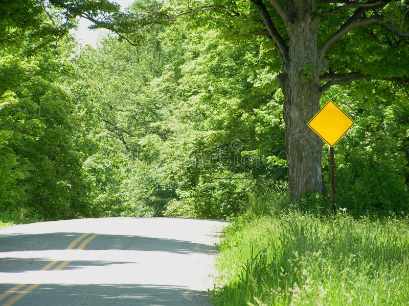 Blank sign stock image. Image of road, sunny, avenue, country - 141235