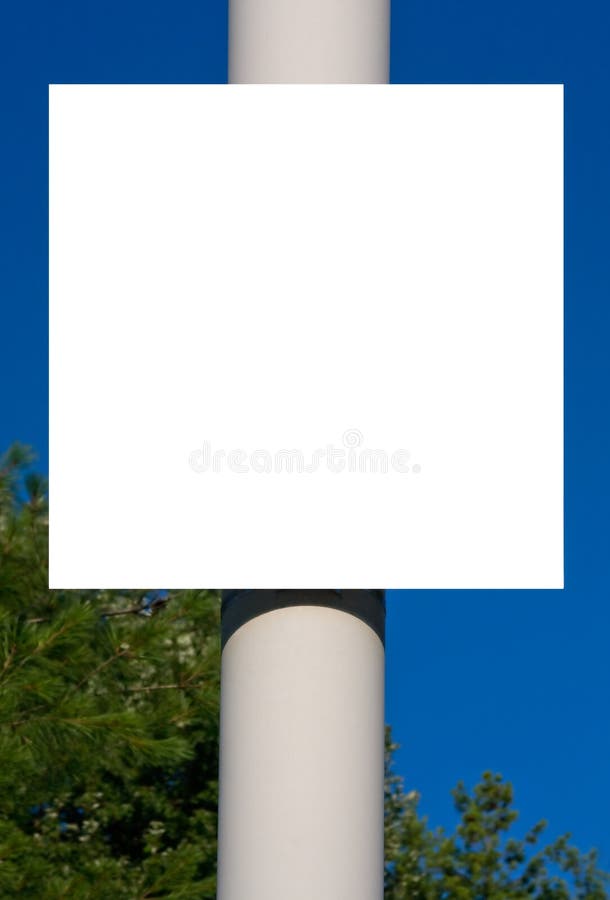 Blank Sign stock photo. Image of blank, poster, empty - 15150598