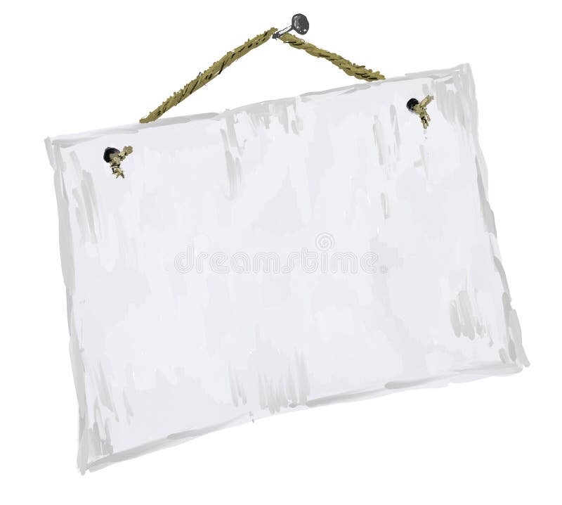 Blank sign stock illustration. Illustration of concept - 15679163