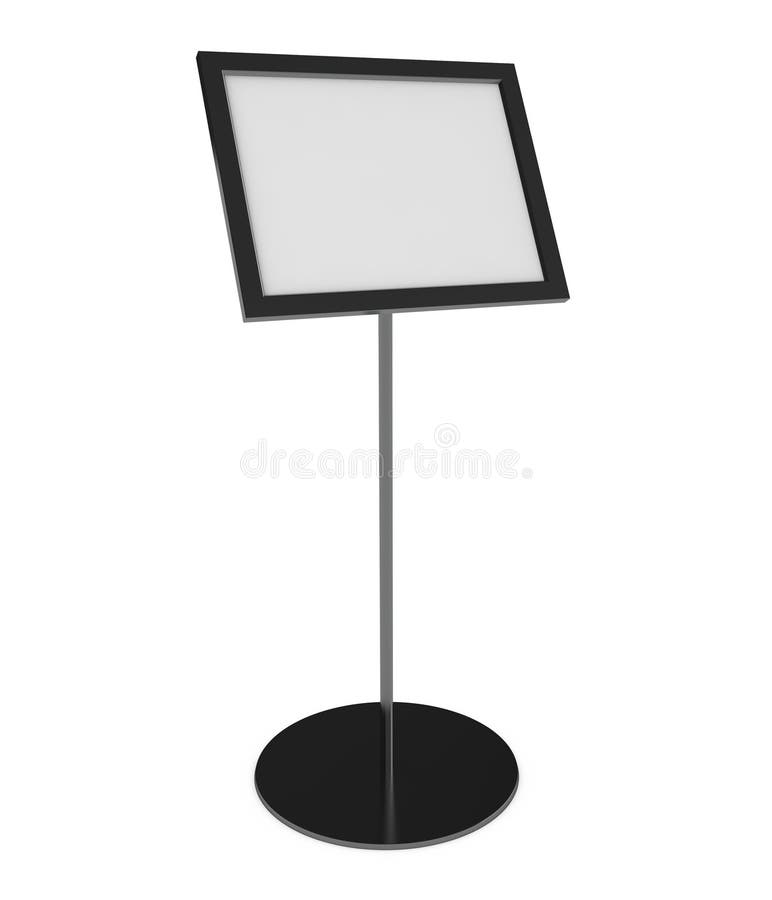 Blank Sign stock illustration. Illustration of communication - 19760703