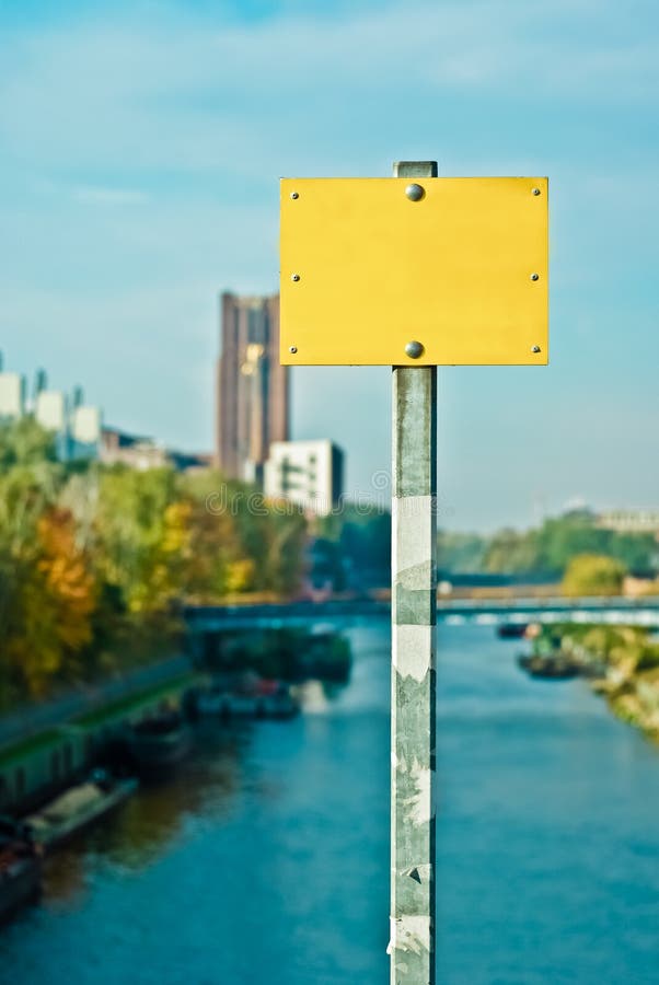 Blank sign stock image. Image of notify, destination - 23009017