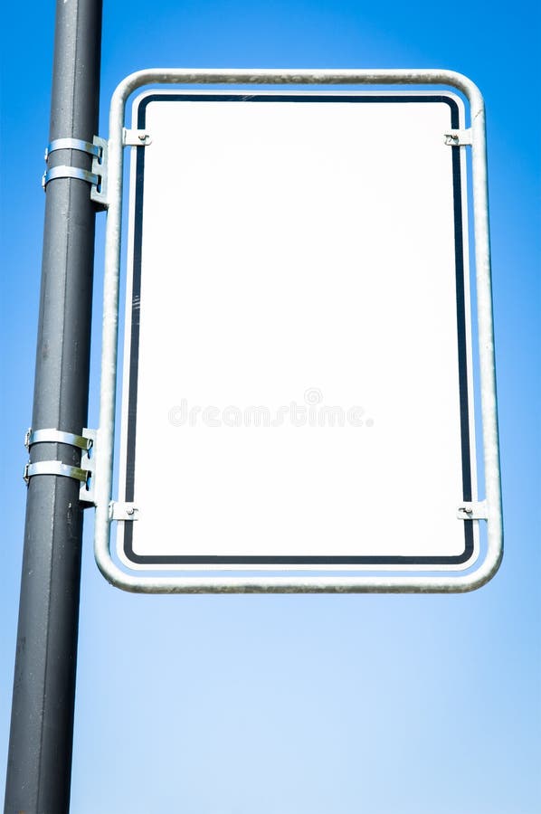 Blank sign stock photo. Image of billboard, hanging, clear - 28869050