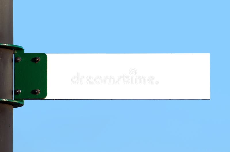 Blank Sign Picture. Image: 3102527