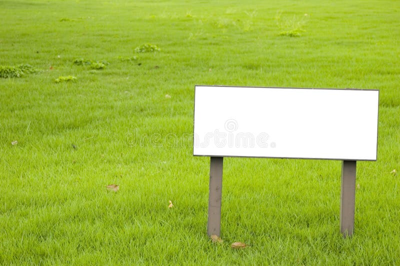 Blank Sign stock image. Image of post, estate, copyspace - 950223