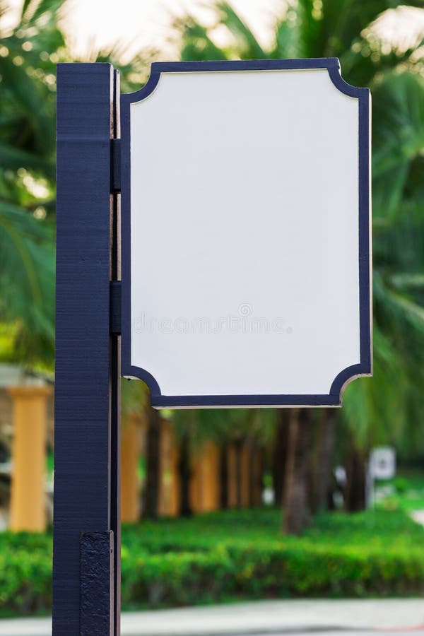 Blank sign board stock photo. Image of public, message - 28641308